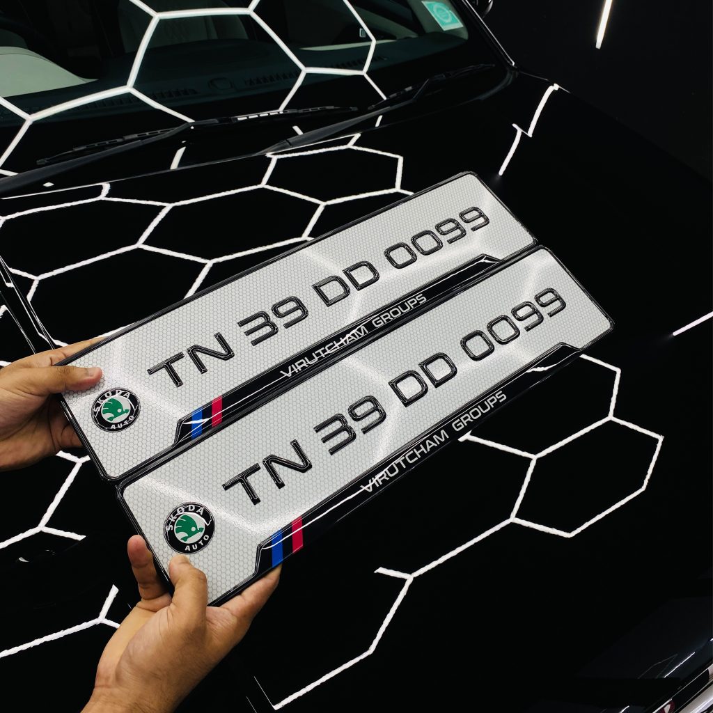Car Gel Number Plate - NPD | NumberPlateDesign.com
