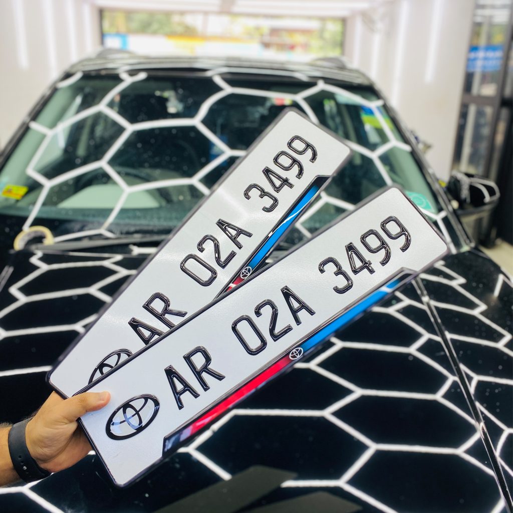 Car Gel Number Plate - NPD | NumberPlateDesign.com