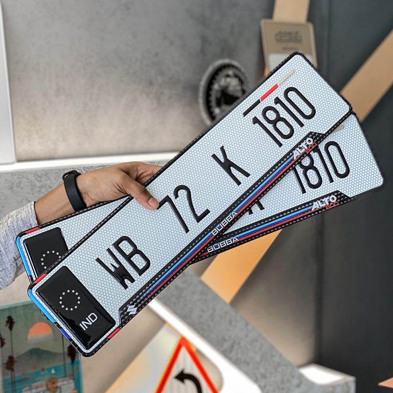 Car Gel Number Plate - NPD | NumberPlateDesign.com