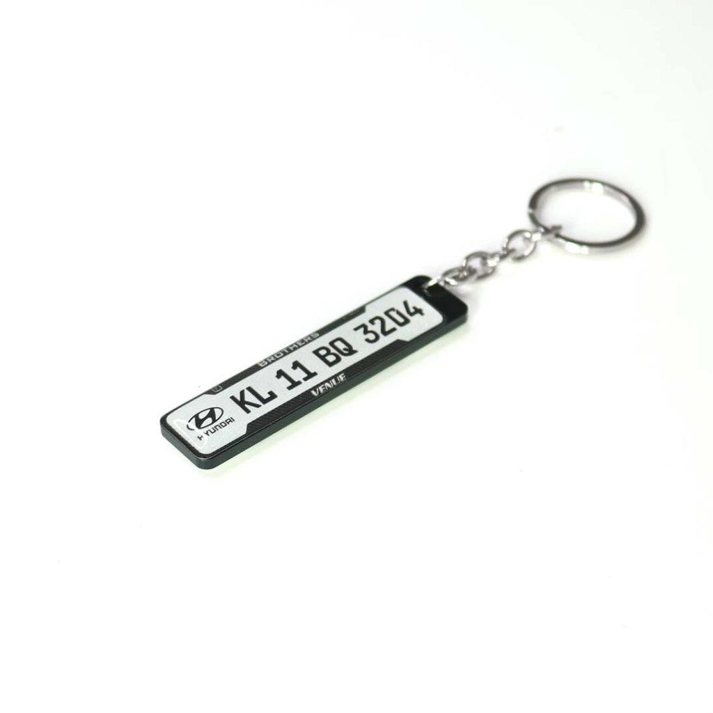 GEL NUMBER PLATE KEYCHAINS - NPD | NumberPlateDesign.com