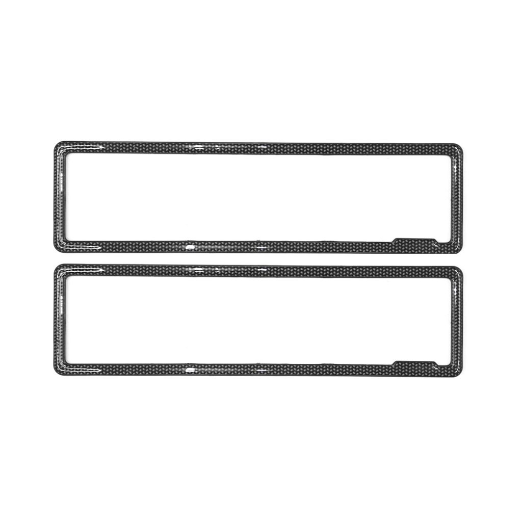 HSRP Car Number Plate Gel Frame -CARBON DIAGONAL - NPD ...