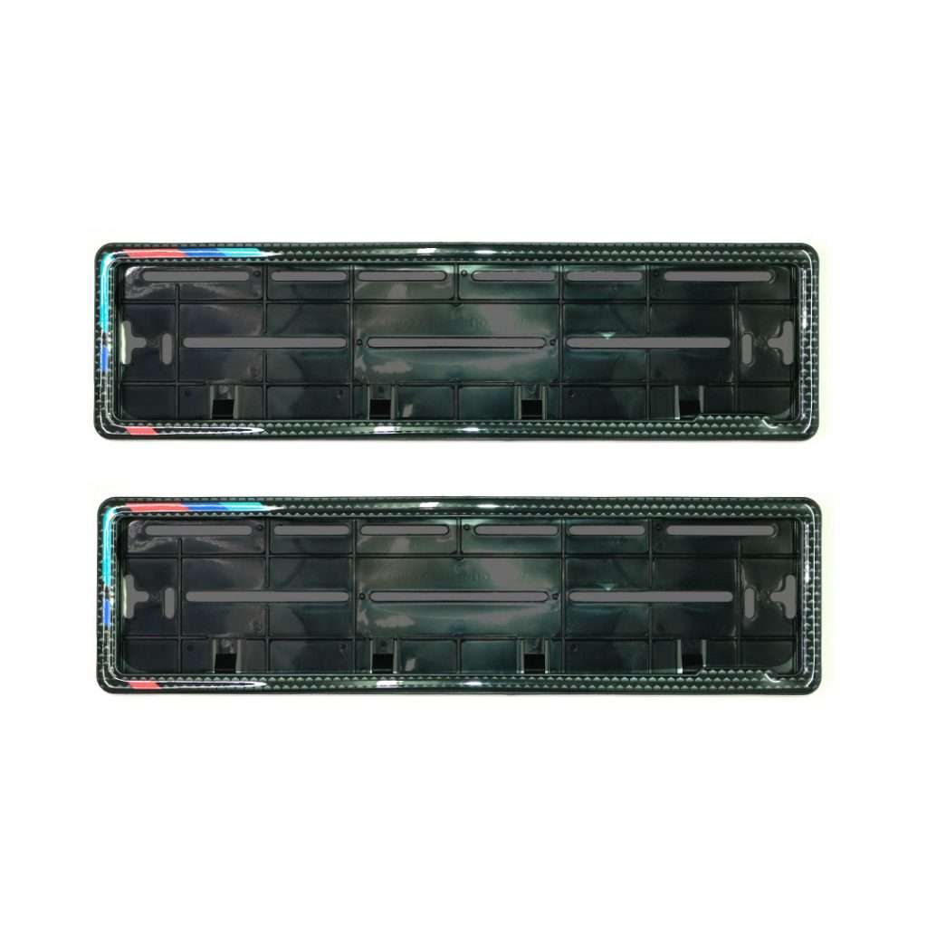 HSRP Car Number Plate Gel Frame - BMW Honey - NPD | NumberPlateDesign.com