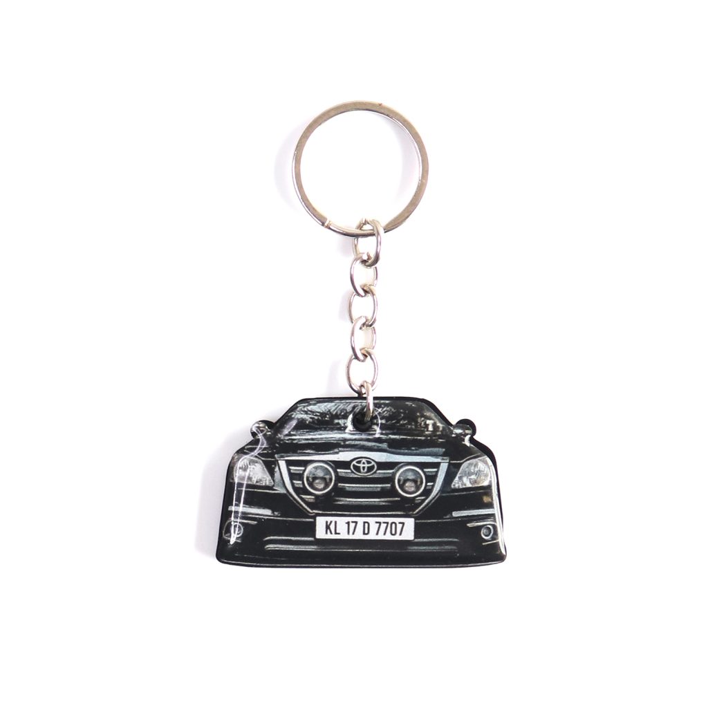 Customized Car Shape Keychain - NPD | NumberPlateDesign.com