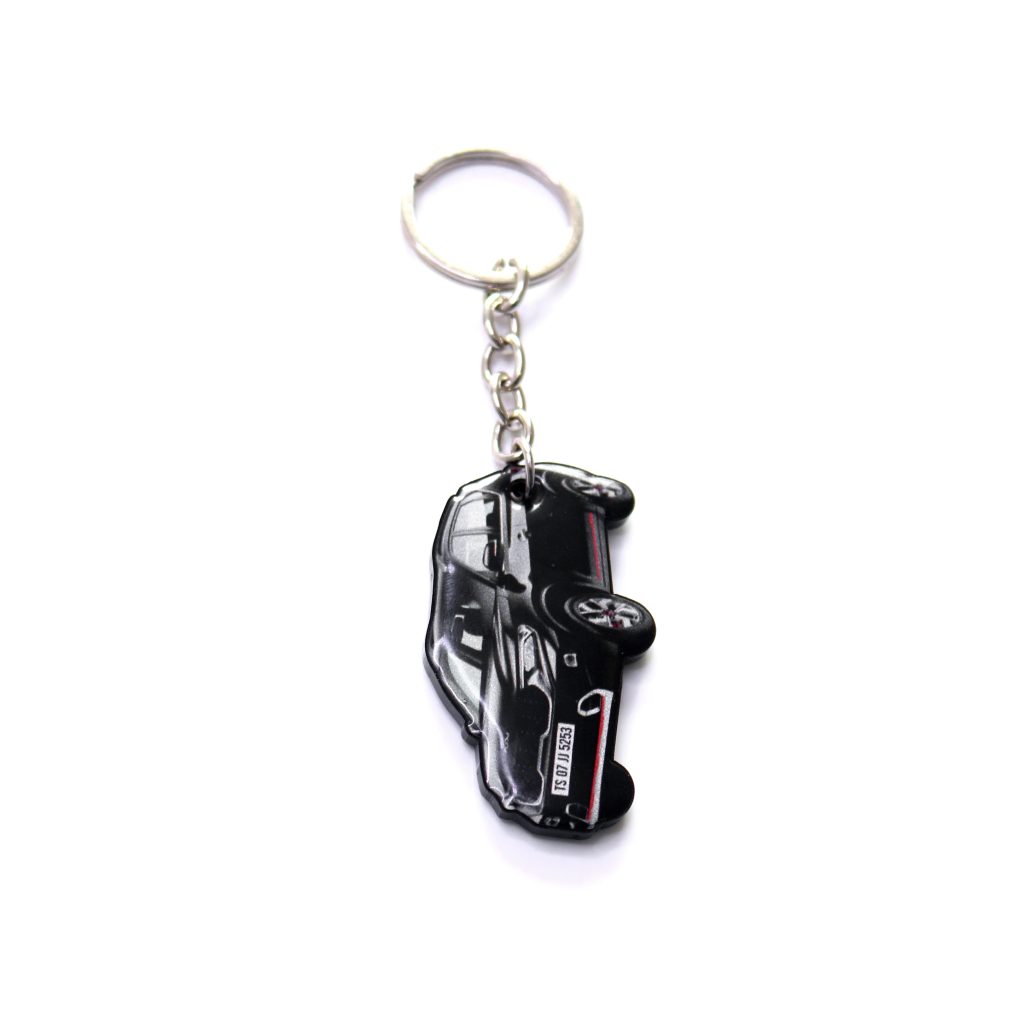 Customized Car Shape Keychain - NPD | NumberPlateDesign.com