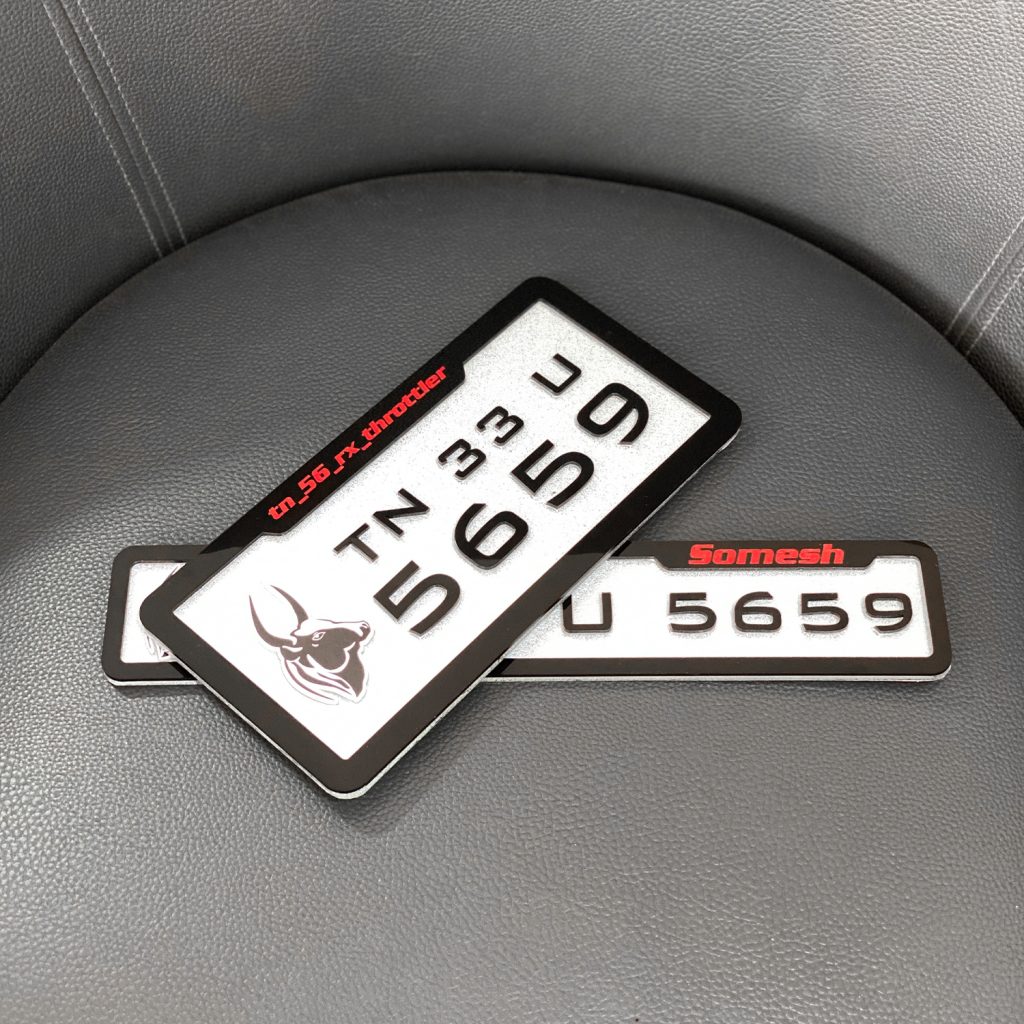 BIKE LASER NUMBER PLATE - NPD | NumberPlateDesign.com