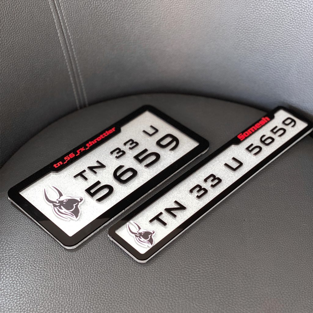 BIKE LASER PLATES - NPD | NumberPlateDesign.com