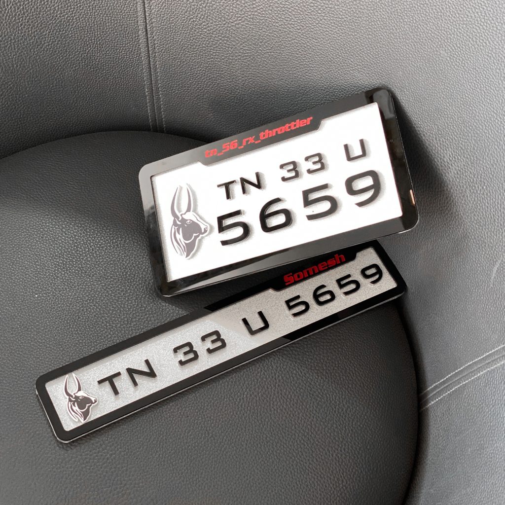 BIKE LASER NUMBER PLATE - NPD | NumberPlateDesign.com