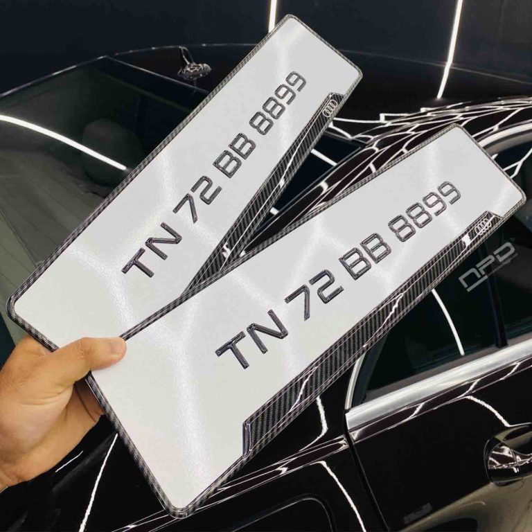 Car Gel Number Plate - NPD | NumberPlateDesign.com
