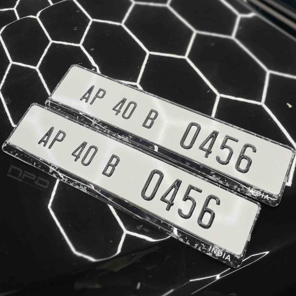 CAR GEL PLATE - NPD | NumberPlateDesign.com