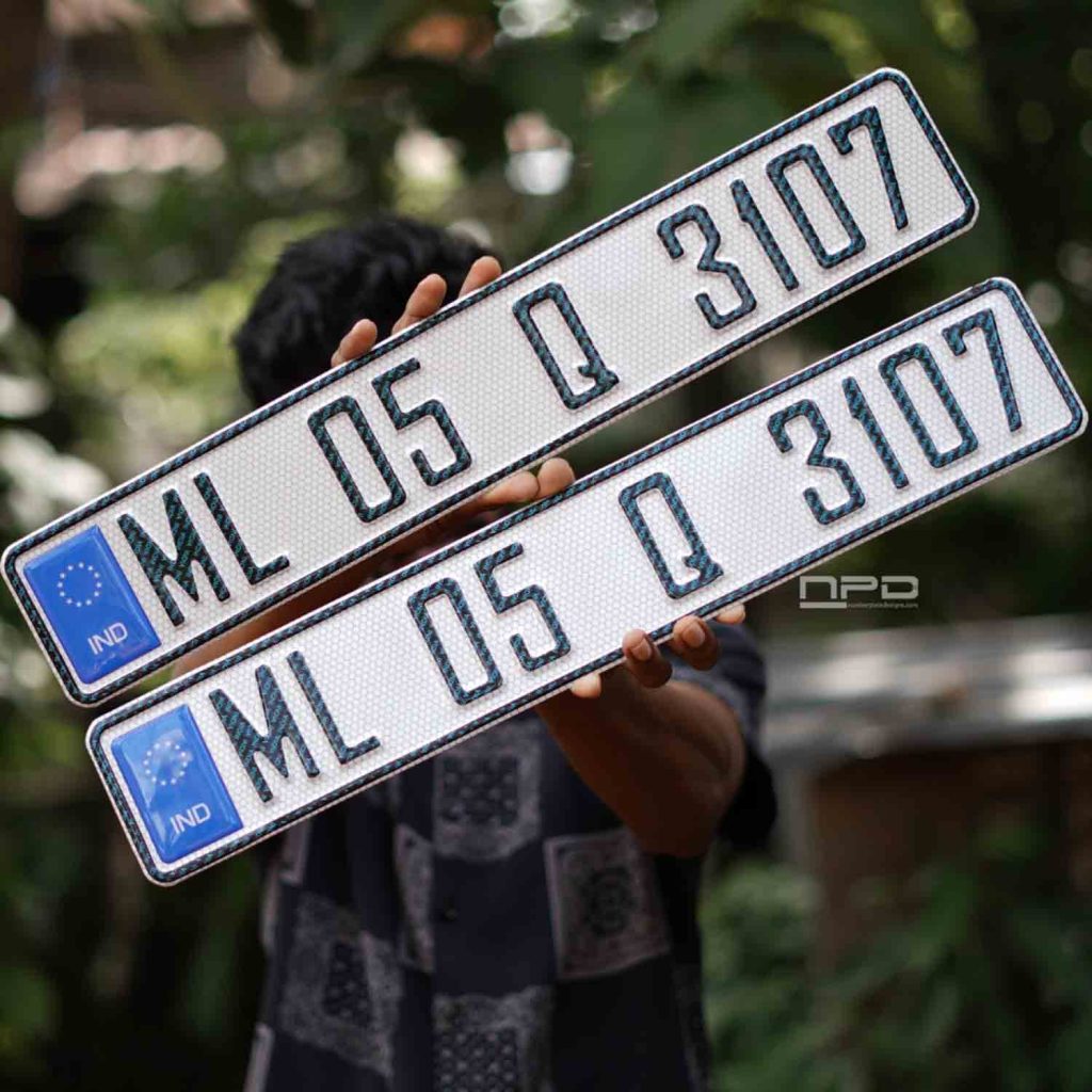 Xtreme Traffic Aluminium Punching Number Plate - NPD ...