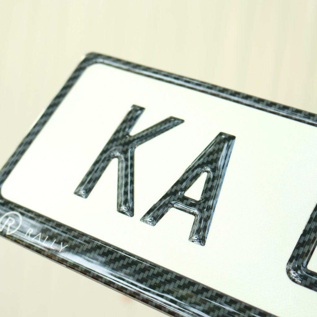 Premium Car Rally Number Plate - NPD | NumberPlateDesign.com