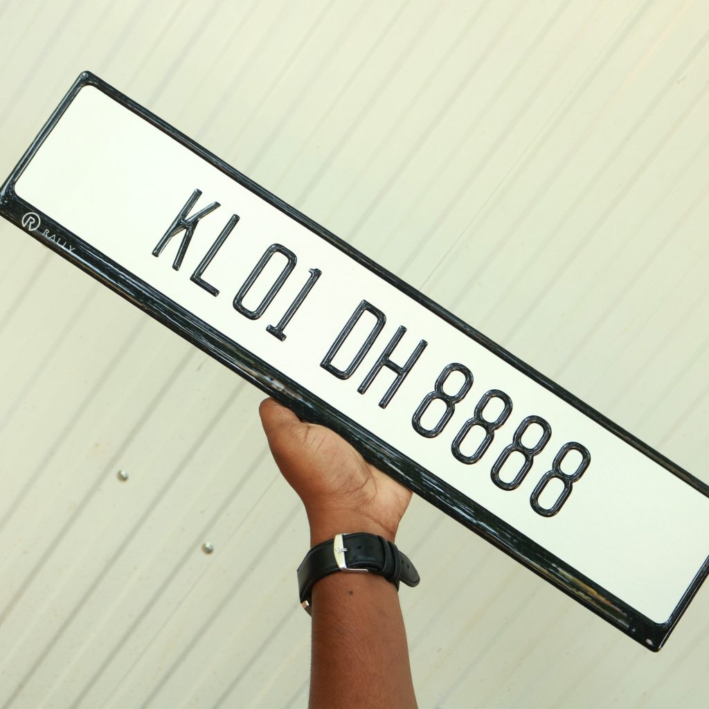 Premium Car Rally Number Plate - NPD | NumberPlateDesign.com