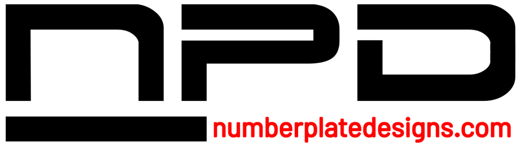 Speedex Font Car Aluminium Punching Plate - NPD | NumberPlateDesign.com