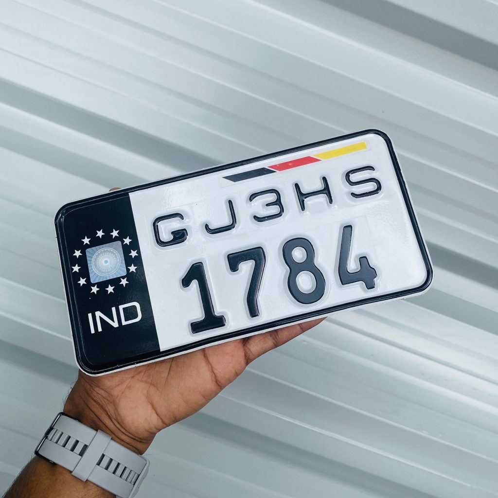 Euro German Bike Aluminium Punching Number Plate - NPD ...