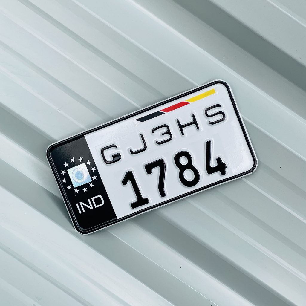 Euro German Bike Aluminium Punching Number Plate - NPD ...