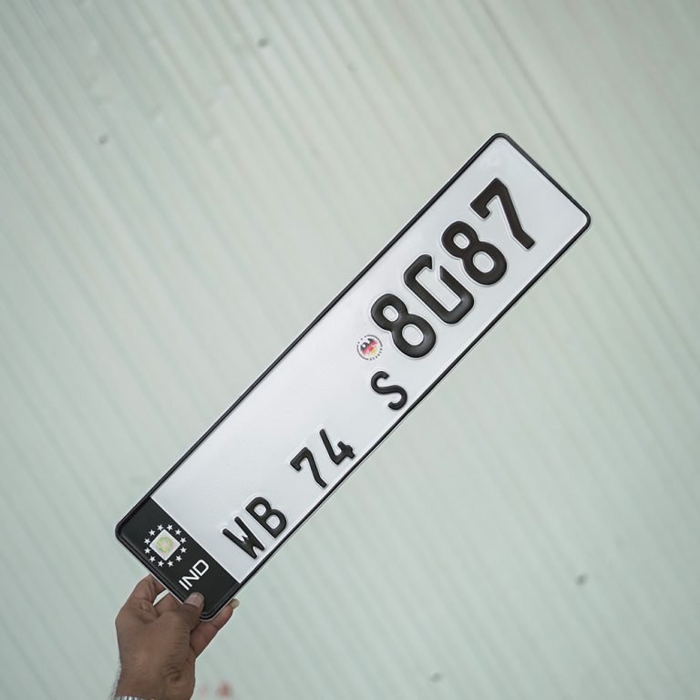German Type C Car Aluminium Punching Number Plate - NPD ...
