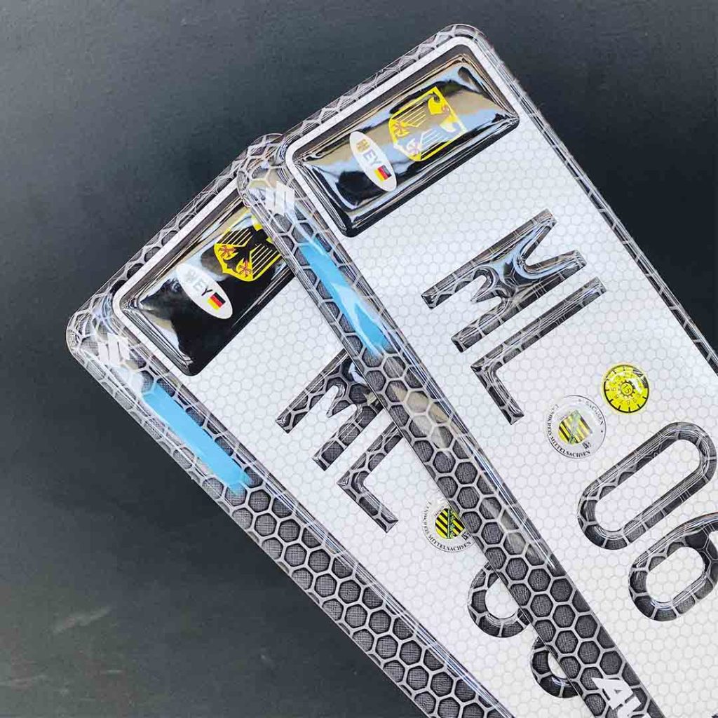 Customized Car Number Plate - NPD | NumberPlateDesign.com