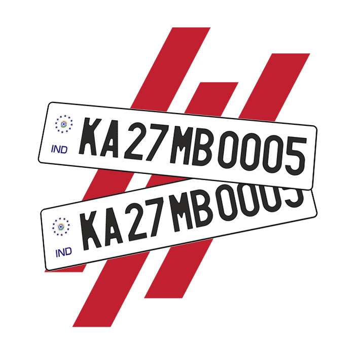 CAR ALUMINIUM PUNCHING PLATE - NPD | NumberPlateDesign.com