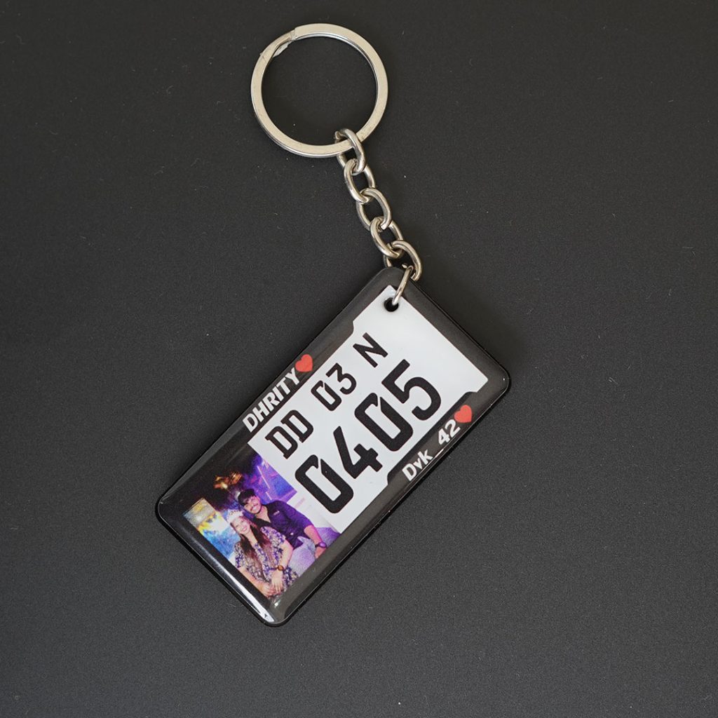 Number Plate Keychain - NPD | NumberPlateDesign.com