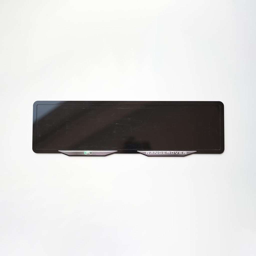 ACRYLIC CAR NUMBER PLATE FRAME - NPD | NumberPlateDesign.com