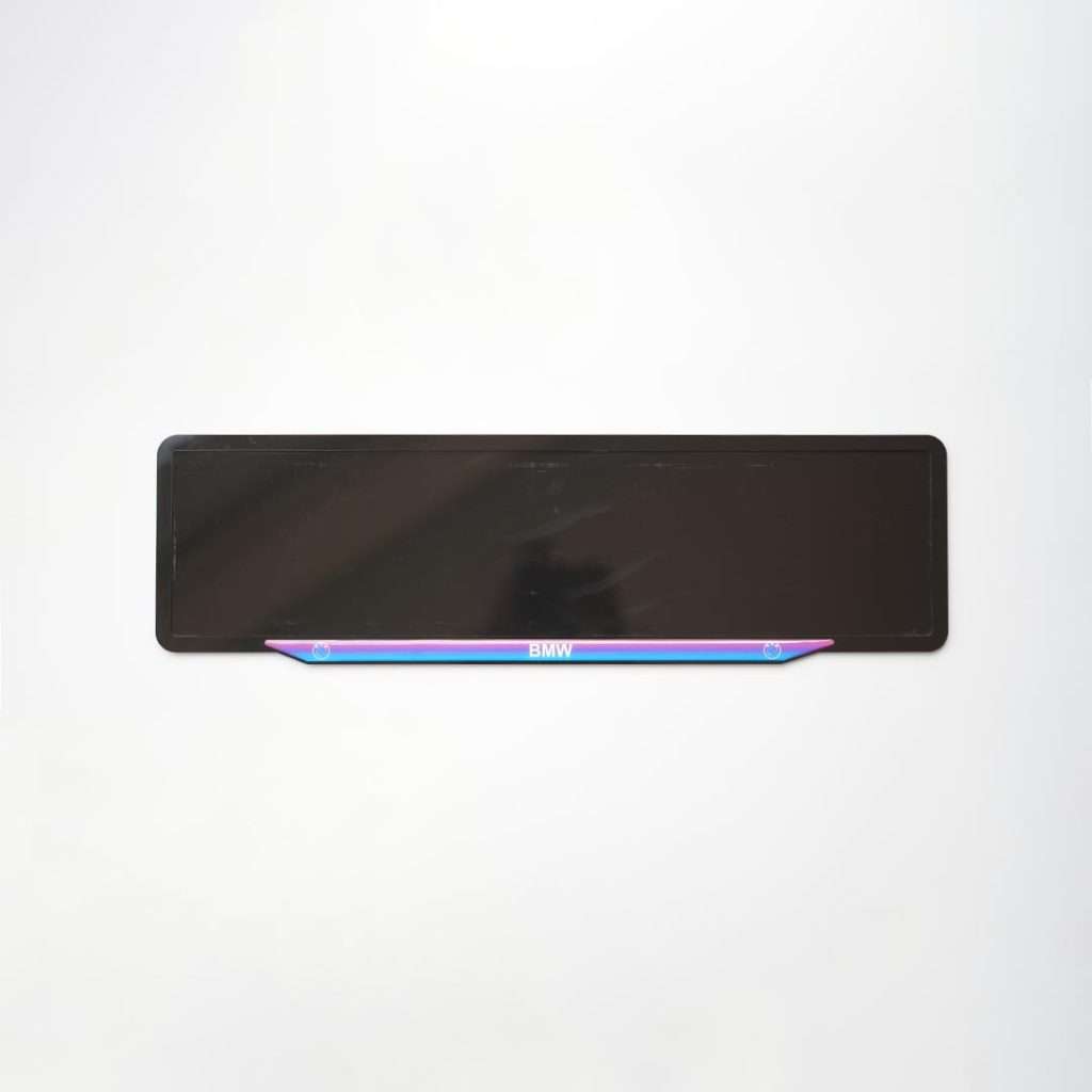 ACRYLIC CAR NUMBER PLATE FRAME - NPD | NumberPlateDesign.com