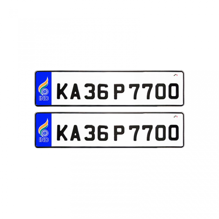 UK SERIES - Car Number Plate Models - Aluminum Number Plates