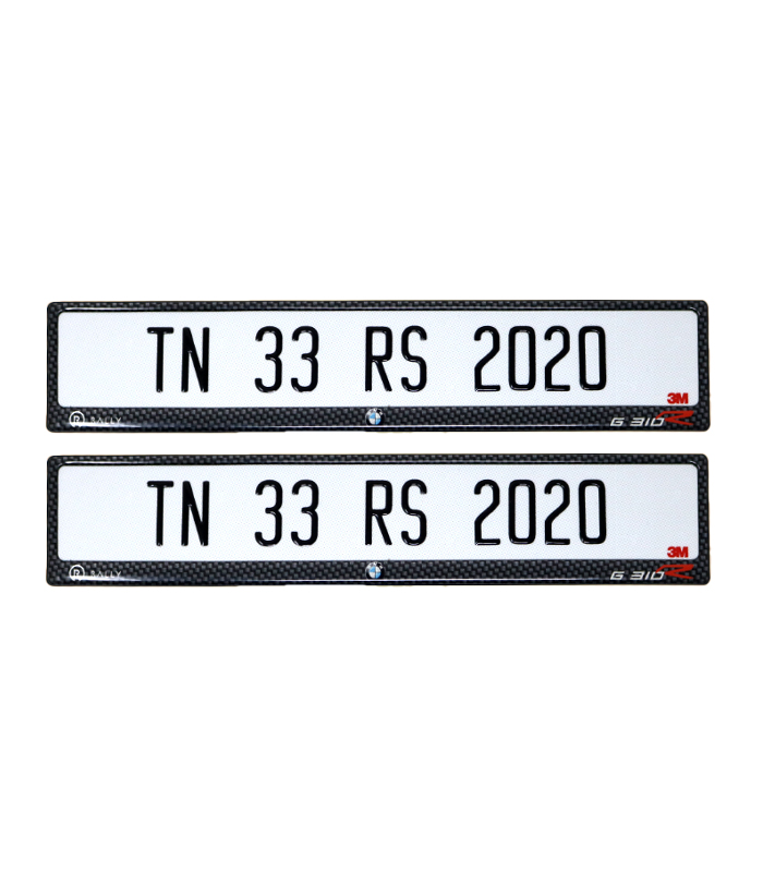 Premium Car Rally Number Plate - NPD | NumberPlateDesign.com