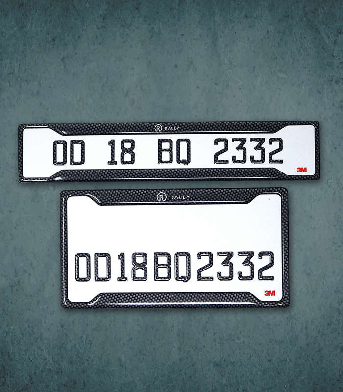 Premium Bike Rally Number Plate - NPD | NumberPlateDesign.com