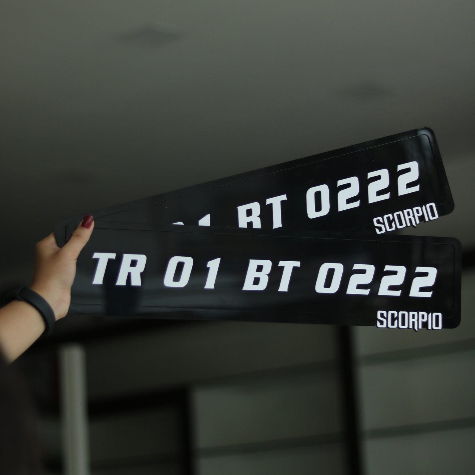 Customized Number Plate Design - Car |Bike Number Plate Design