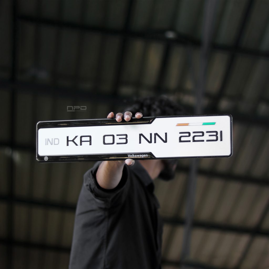 Car Gel Number plate - NPD | NumberPlateDesign.com