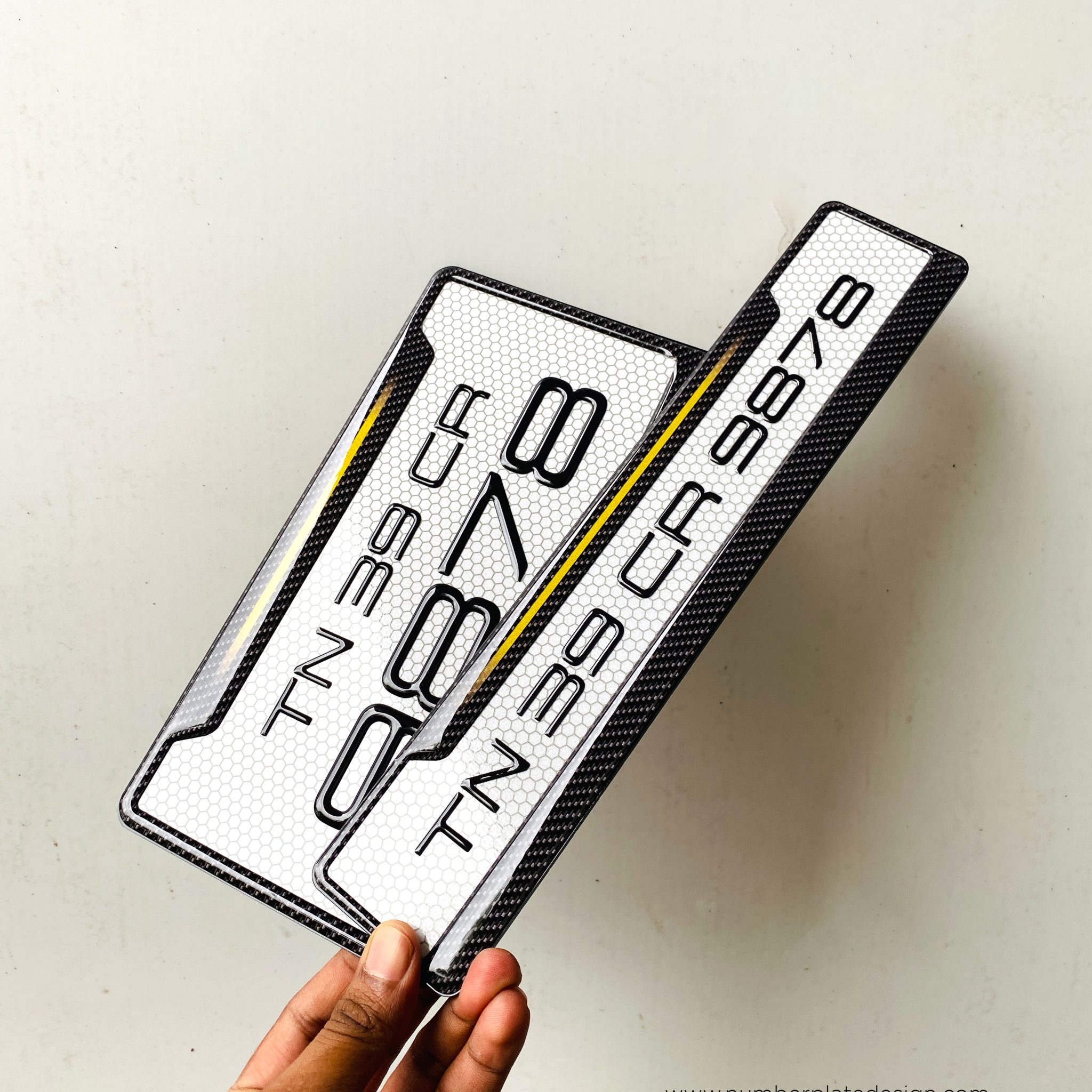 BIKE GEL NUMBER PLATE - NPD | NumberPlateDesign.com